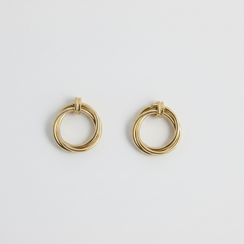 BLISS Gold Earrings – meitalbarjewelry